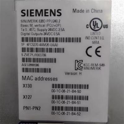 中国 ハードウェア CNC マシンコントローラ R2S1 6FC5370-4AM20-0AA0 PPU2402 販売のため
