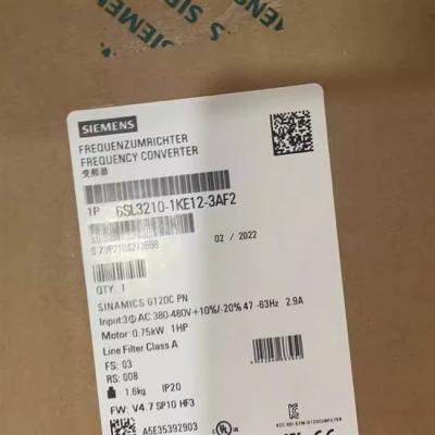 Cina 0.75kW G120 Modulo di potenza con filtraggio integrato 6SL3210-1KE12-3AF2 in vendita
