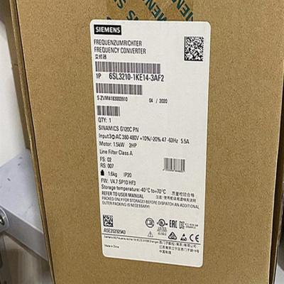 Cina G120 Siemens 6SL3210-1KE14-3AF2 Convertisore di frequenza da 1,5 kW con filtro in vendita