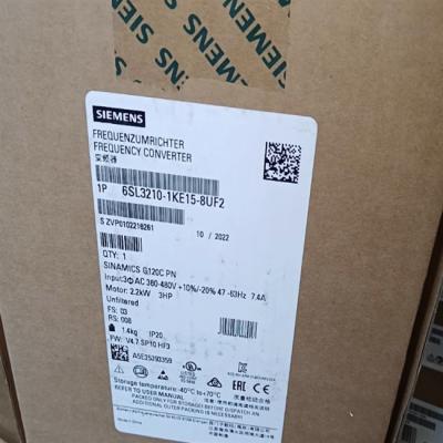 Cina Potenza G120 Convertisore di frequenza 2.2kW 6SL3210-1KE15-8UF2 G120C in vendita