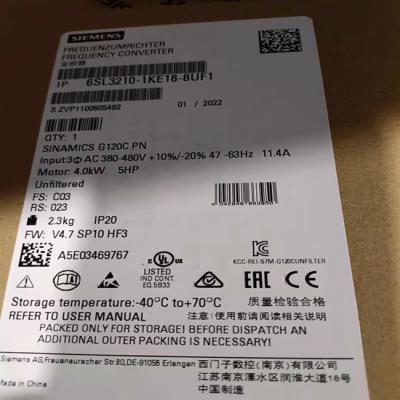 Cina Interfaccia I/O del modulo di alimentazione G120 6SL3210-1KE18-8UF1 Converter di frequenza in vendita