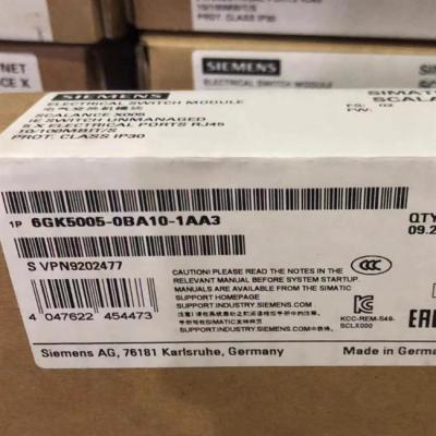 Cina Interruttore Ethernet industriale a corrente continua X005 6GK5005-0BA00-1AA3 Compatto in vendita