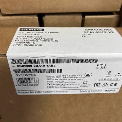 Cina 24V Industrial Ethernet Switch XB008 6GK5008-0BA00-1AB2 IP20 in vendita