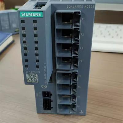 China Interruptor de rede gerenciado por Ethernet industrial XC208 6GK5208-0BA00-2AC2 à venda