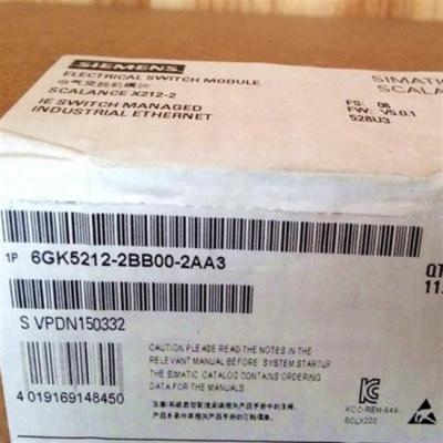 Cina Interruttore IE gestito industriale X212-2 6GK5212-2BB00-2AA3 Ethernet in vendita