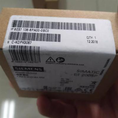 Cina Modulo di alimentazione PLC a corrente continua 24V / 6ES7136-6PA00-0BC0 Modulo di sicurezza contro guasti in vendita