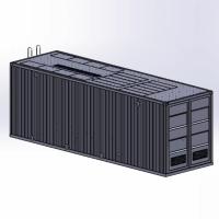 Quality 100m³/Hour Mbr Bioreactor Wastewater Treatment Module System PLC Control for sale