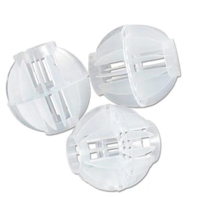 China High Temperature Resistant PP Material Aquarium Bio Balls Filter Medium for Sewage Treatment for sale