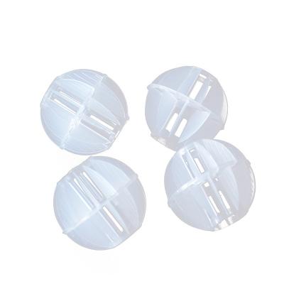 China Sewage Treatment Bio Balls Filter Media PP Multi Faceted Hollow for sale