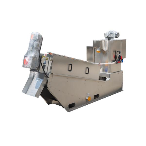 Quality Stacked Spiral Automatic Sludge Dewatering Machine Liquid Solid Separation for sale