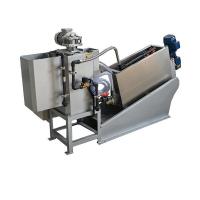 Quality Micro Wastewater Sludge Dewatering Machine With Spiral Press Filtration for sale