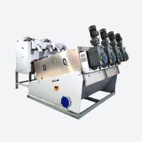 Quality Fully Automatic Industrial Sludge Dewatering Machine Press Stacked Spiral for sale