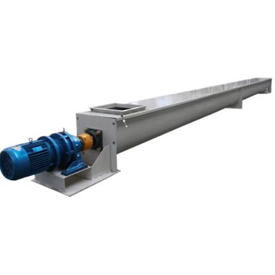 China Industrial Spiral Conveyor Environmental Powered Screw Auger Conveyor Shaftless for sale