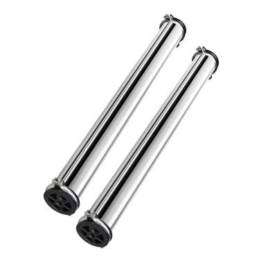 China SUS304 Reverse Osmosis Membrane Housing For 4040 Elements Easy Maintenance for sale