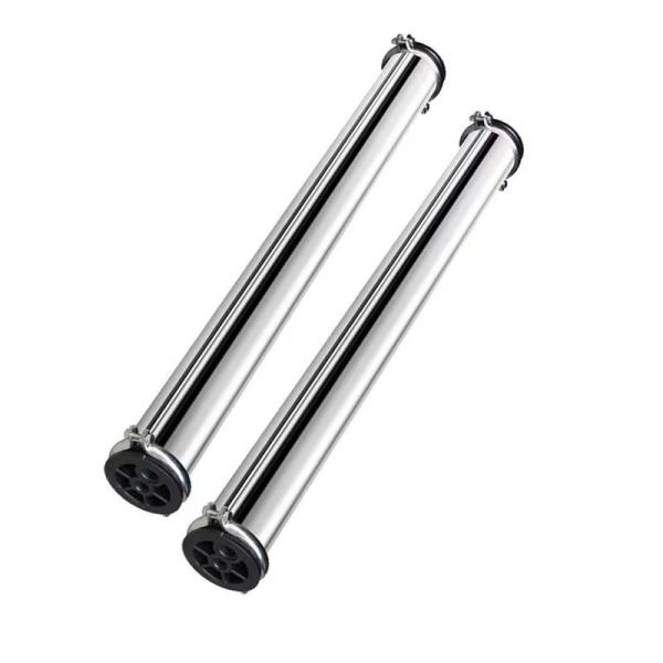 Quality SUS304 Reverse Osmosis Membrane Housing For 4040 Elements Easy Maintenance for sale