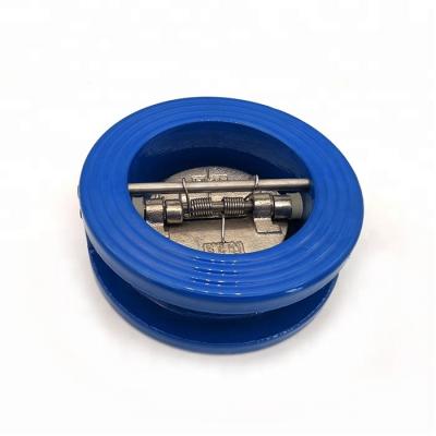 China DIN standard ductile cast iron wafer silent check valve 10 inch for sale