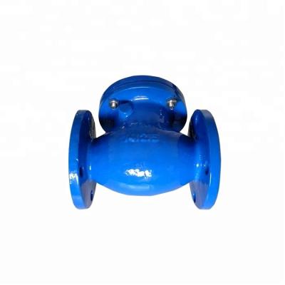 China BS5153 cast ductile iron swing check valve with prices for sale
