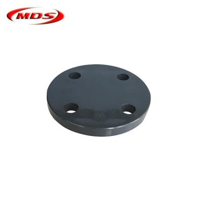 China ANSI/DIN plastic pvc blind flange pipe fittings for water treatment for sale