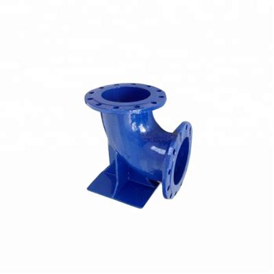China Ductile Iron Double flange duckfoot bend/elbow for sale