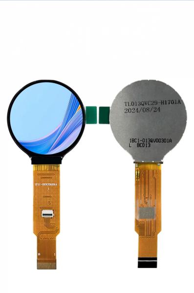 Quality 1.28-inch TFT LCD display, 240*240 resolution, SPI interface, IPS round screen for sale