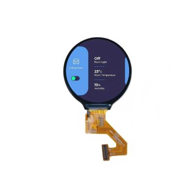 China 1.28 inch QSPI Interface IPS Transmissive Industrial Round LCD Display Module with 240x240 Resolution for sale