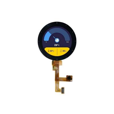 China 1.28 inch full viewing angle with CTP Industrial Round display module for sale