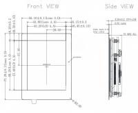 China 2.8‑inch 480*640 IPS TFT LCD small‑size high‑resolution screen with Type‑C interface and capacitive touch screen for sale