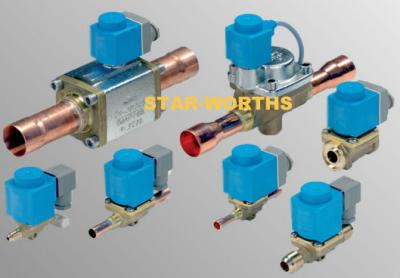 Cina Serie di comandi di sistema di refrigerazione dell'elettrovalvola a solenoide di HVAC Danfoss EVR per liquido/aspirazione/tubazione di mandata in vendita