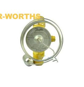 Cina Valvole termostatiche di espansione di HVAC Danfoss che percepiscono con/senza dell'equilibrio esterno di TEX R22/-40℃ di serie di TEX del pacchetto ZAZZERA in vendita