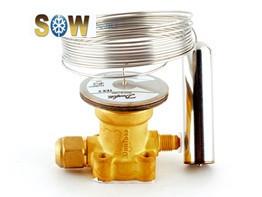Cina Valvole termostatiche di espansione di HVAC Danfoss che percepiscono con/senza dell'equilibrio esterno di serie TEZ R407/-40℃ del pacchetto TE ZAZZERA in vendita