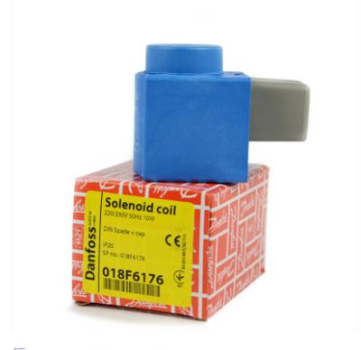 Cina Bobina di HVAC Danfoss per i comandi di sistema di refrigerazione dell'elettrovalvola a solenoide 018F6176 10W 50HZ 220/230v in vendita