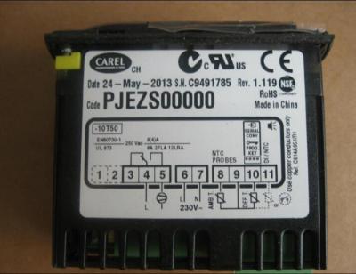Cina Temperatura elettronica di Carel del termostato dell'Italia Carel Digital di refrigerazione di HVAC con il regolatore di esposizione del LED PJEZS0H000 in vendita