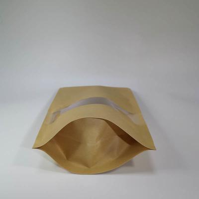 China 300x180mm het Document van 7 Duimkraftpapier Zakken, Kraftpapier-Document Tribune op Zak met Venster Te koop