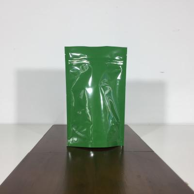 China Coffee Tea Resealable Zipper Aluminum Foil Pouches for sale
