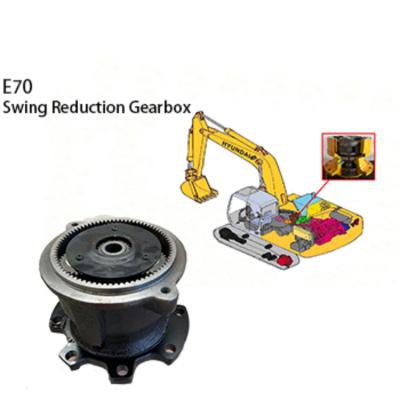 China OEM Excavator Machinery Parts E70 Swing Reduction Unit Slew Reduction Gear Assembly for sale