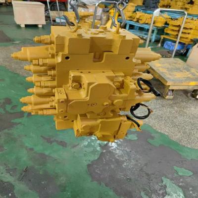 China PC200-8MO Excavator Hydraulic Valve OEM Main Control Valve Yellow for sale