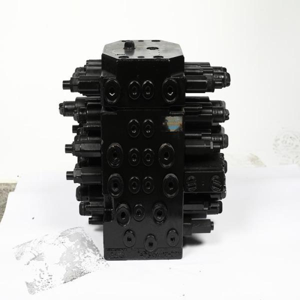 Quality SK75 LG30V00001F1 Hydraulic Main Control Valve Black Main Hydraulic Control Valve for sale
