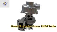 RHB6 8944183200 Turbocharger EX120-1 EX150W ISUZU 4BD1-T Excavator Machine Parts
