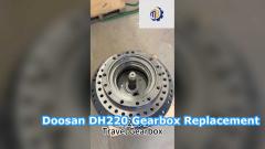 Doosan DH220-5 Travel Gear Box 170402-00028 Excavator Gearbox