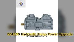 K5V200DTH-9N2Y Assembly Excavator EC480D Main Hydraulic Pump Excavator Pump Parts