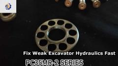 Excavator Pump Parts PC35MR-2 Hydraulic Pump Repair Kits For Komatsu Excavator Parts