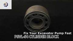 Excavator Parts PSVL-54 Hydraulic Repair Parts Kit for KYB Kayaba Kubota 6T 155 Excavator Pump Parts