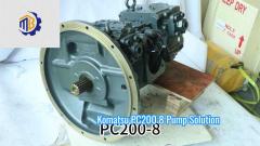 Komatsu PC200-8 PC200LC-8 Hydraulic Main Pump 708-2L-00490 708-2L-00500 708-2L-00501 708-2K-00122 Ex