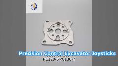 Steel Plate Excavator Joystick Handles PC200-6 PC60-7 PC120-6 PC130-7 Excavator Control Levers