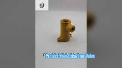 PC120-5 PC120-6 Distribution Valve Cover Drain Pin Cast Iron Cap