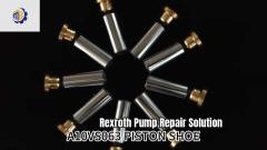 Excavator Pump Parts Rexroth A10VSO63 Piston Shoe R902418043 Set of 9 pcs Spare Parts