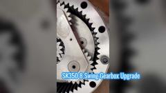 SK350-8 Excavator Swing Motor Gearbox Reducer Slewing Drive Reduction Excavator Machinery Parts