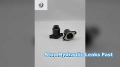 AV107 AV280 Excavator Spare Parts Hydraulic Valve Drain Screw Cover Pin Long Short Version Distribut