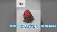 Yanmar VIO17 VIO18 172A64-73100 Hydraulic Main Pump PVD-0B-19P-6AG3 Excavator PVD Series Hydraulic P
