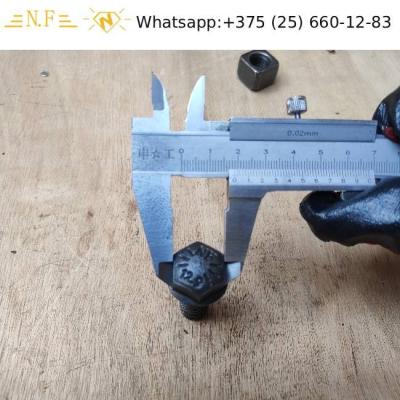 China Grade12.9 Fastners Track Sprocket Bolt Nuts M18 M20 M22 on Track Assy for sale